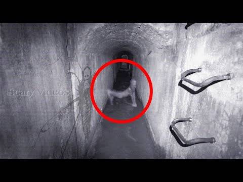 Scary Things Caught On Camera In Tunnel!! Mysterious Ghost Sightings ...