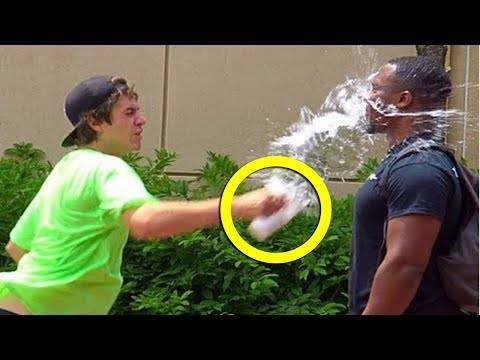Top 5 "Water in the Face" Pranks Compilation 2K17 - Try not to laugh or ...