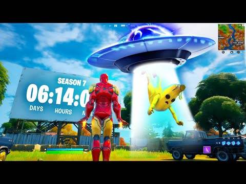 FORTNITE LIVE EVENT COUNTDOWN! ALIEN UFO IS HERE (SEASON 7) - WTF ...